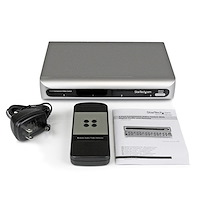 4 Port Component Video Switch w/ Audio - Video Switchers