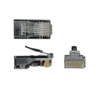 Cat 5 RJ45 Solid Wire Connector - 5 Pack