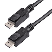 20ft Latching DisplayPort Cable - DisplayPort Cables & Adapter Cables