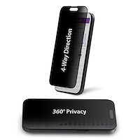 4-Way Privacy Screen For iPhone 15 Pro Max, Portrait/Landscape ...