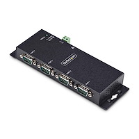 4-Port Serial to Ethernet Adapter, IP Serial Device Server For Remote ...