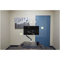 Acrylic Shield/Sneeze Guard for Monitor - Monitor Mounts