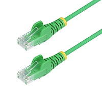 3ft Green Slim CAT6 Ethernet Cable, Snagless, 100W PoE, UTP, LSZH ...