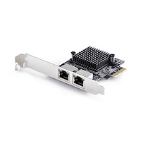 2-Port 5G Gigabit PCIe Network Adapter Card, 5G/2.5G/1G/100M/10M PCI ...
