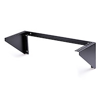 4U 19” Wall Mount Vertical Rack Bracket, Wall Mount Patch Panel Bracket ...