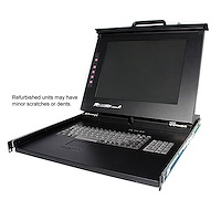 Refurbished 1U 17" Rackmount LCD Console - USB + PS/2