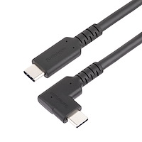 1.6ft (50cm) USB-C Cable, Right-Angled, USB 10Gbps, 100W (5A) Power ...