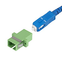 SC to SC Coupler 10 Pack, OS2 Single Mode SC Fiber Optic Coupler with ...