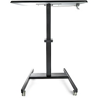 Mobile Standing Desk - Sit-Stand Cart - Sit-Stand Workstations ...