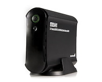 3.5in Black eSATA USB 2.0 to IDE SATA External Hard Drive Enclosure