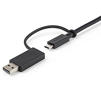 Câble USB-C avec Dongle USB-A 1m - Câbles USB-C | France