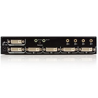 2x4 Port Matrix DVI Audio Video Switch - Video Switchers