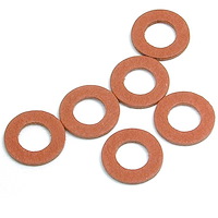 8mm Paper Motherboard Washers - 50 Pack